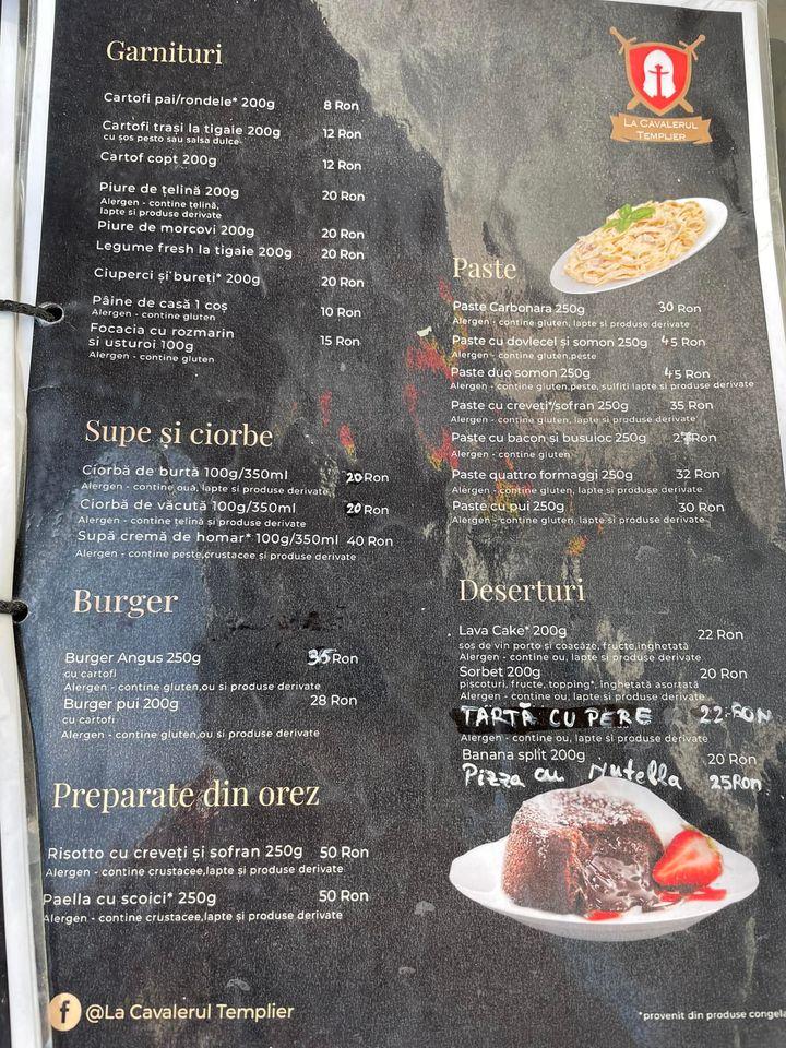 Carta de La Cavalerul Templier, Brad