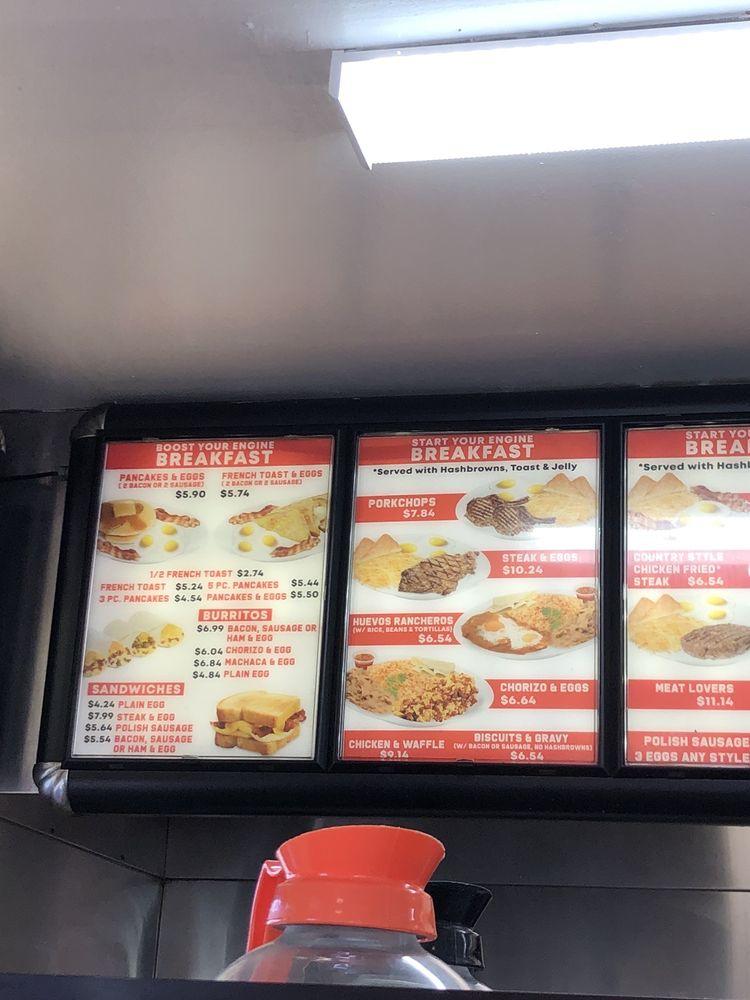 Menu at Pit Stop Best Burgers restaurant, Torrance