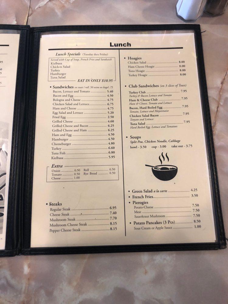 Menu at M & M Restaurant, Philadelphia