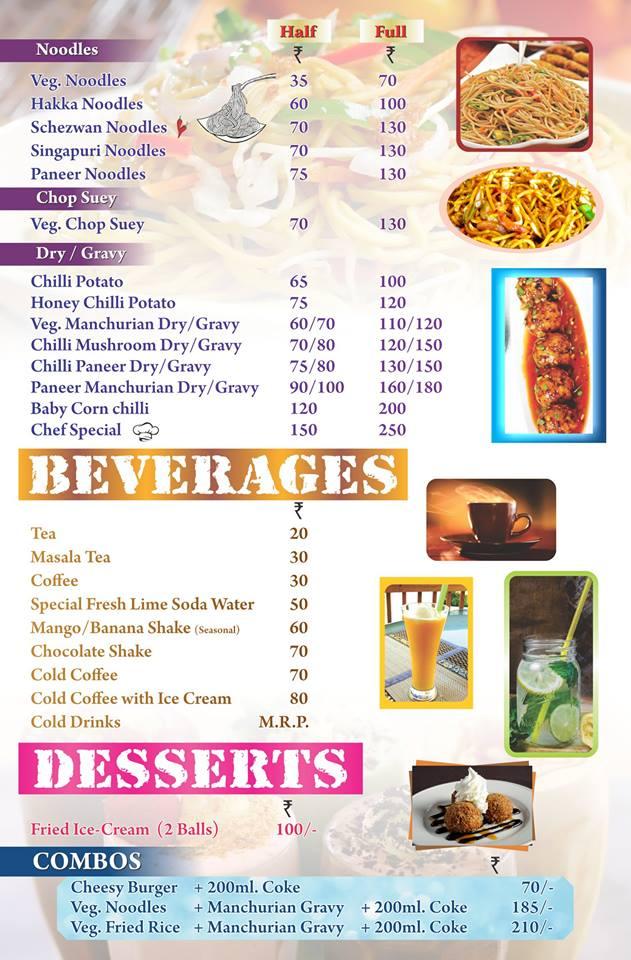 Menu at THE PIZZA CASTLE, Haridwar, Ground Floor