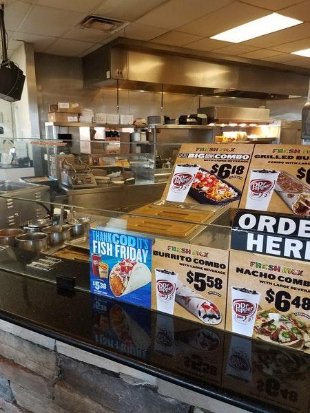 Menu at Taco Mayo restaurant, Mustang, 737 E W State Hwy 152