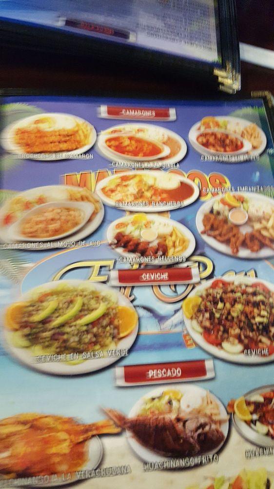 Menu at Mariscos El Rey 2 restaurant, Aurora, E Iliff Ave