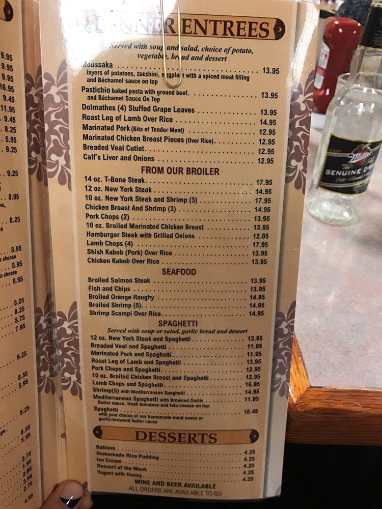 Menu at The Other Place Restaurant, Salt Lake City