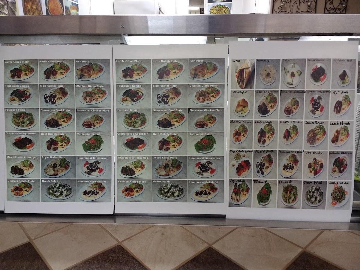 Menu at Al-Reef Mediterranean Grill restaurant, Murrieta