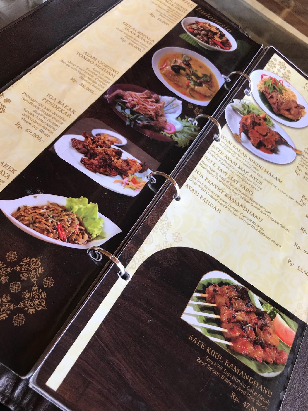 Menu at RM Handayani - Wisata Paiton restaurant, Triwungan, Jl. Raya ...