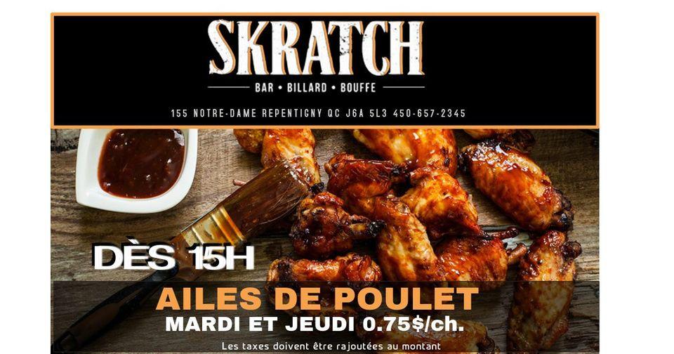 Menu at Le Skratch pub & bar, Repentigny