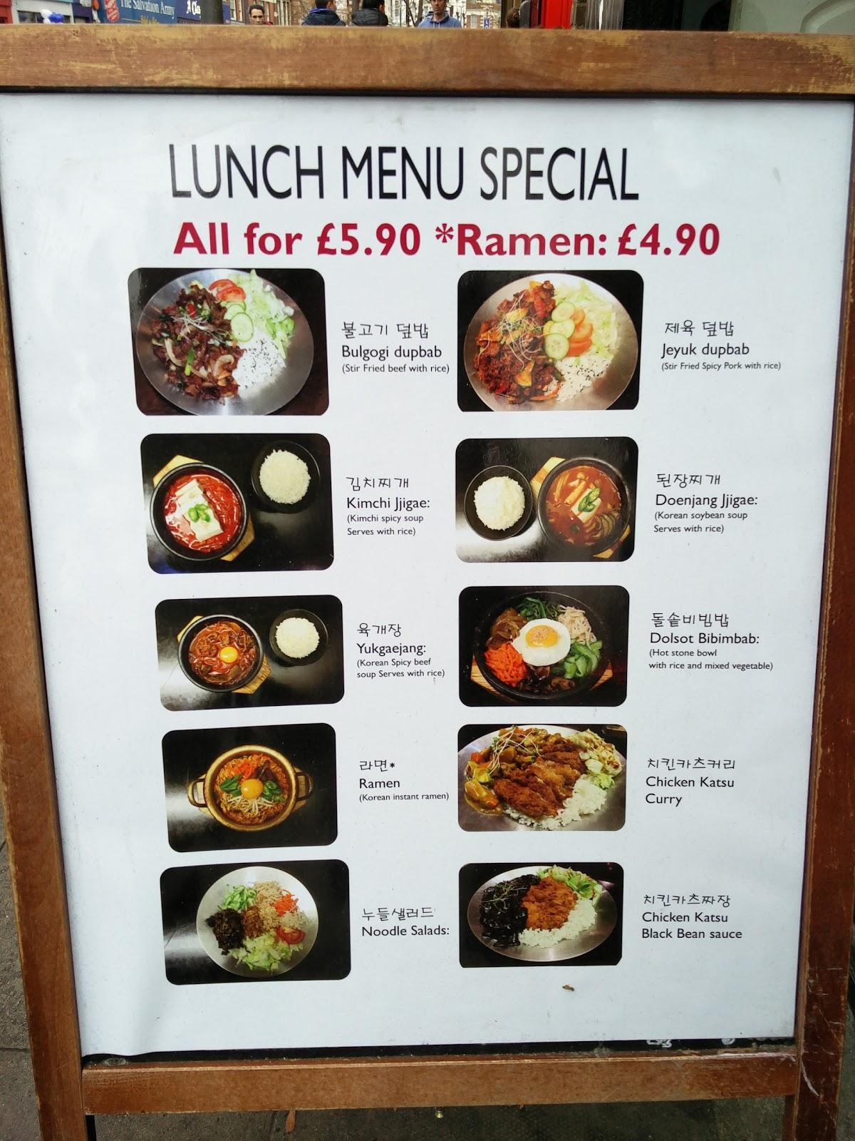 Menu at CheeMc restaurant, London
