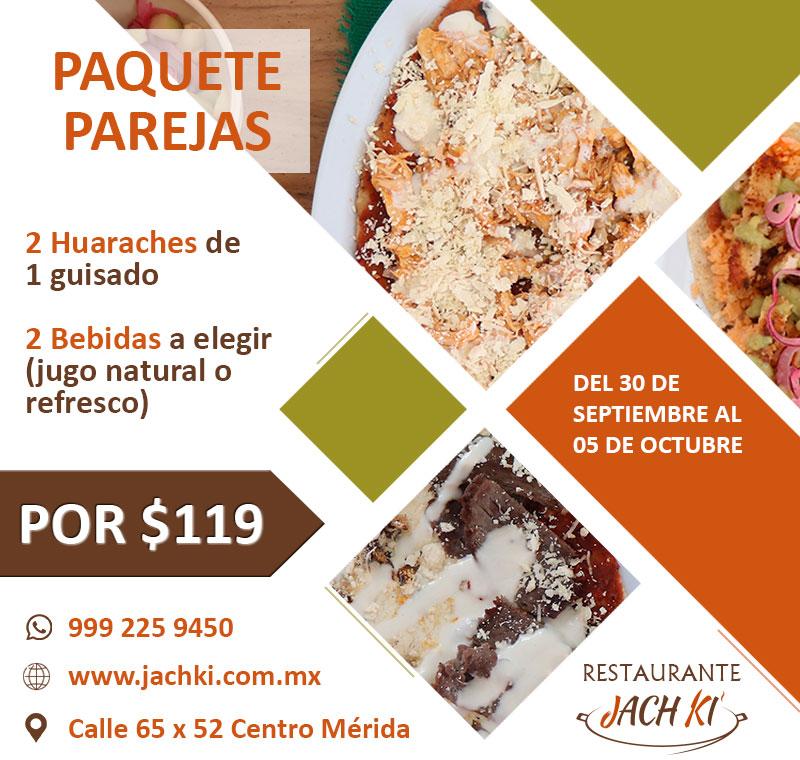 Menu at Restaurante Jach Ki', Merida, Calle 65 #457 E x 52