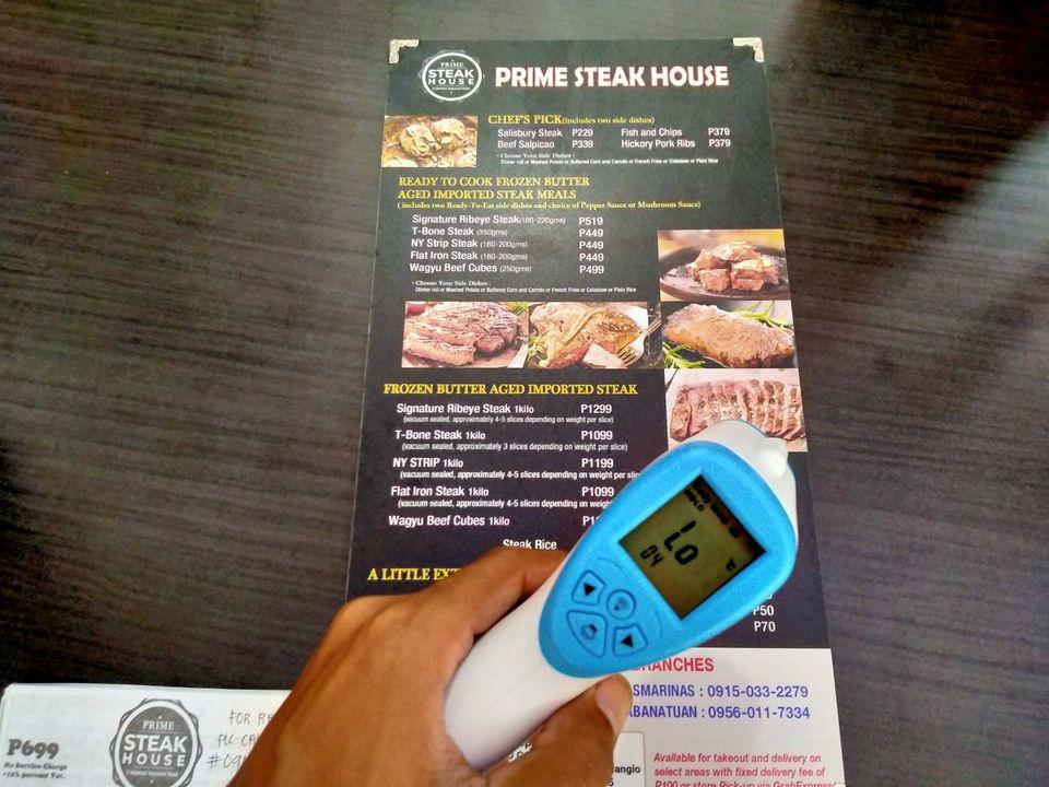 Menu at Prime Steak House Sm Bacoor Bacoor restaurant, Bacoor
