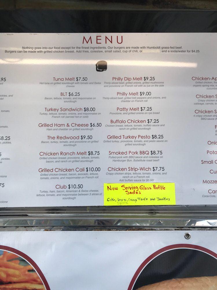 Carta del restaurante Roman's Kitchen, Arcata