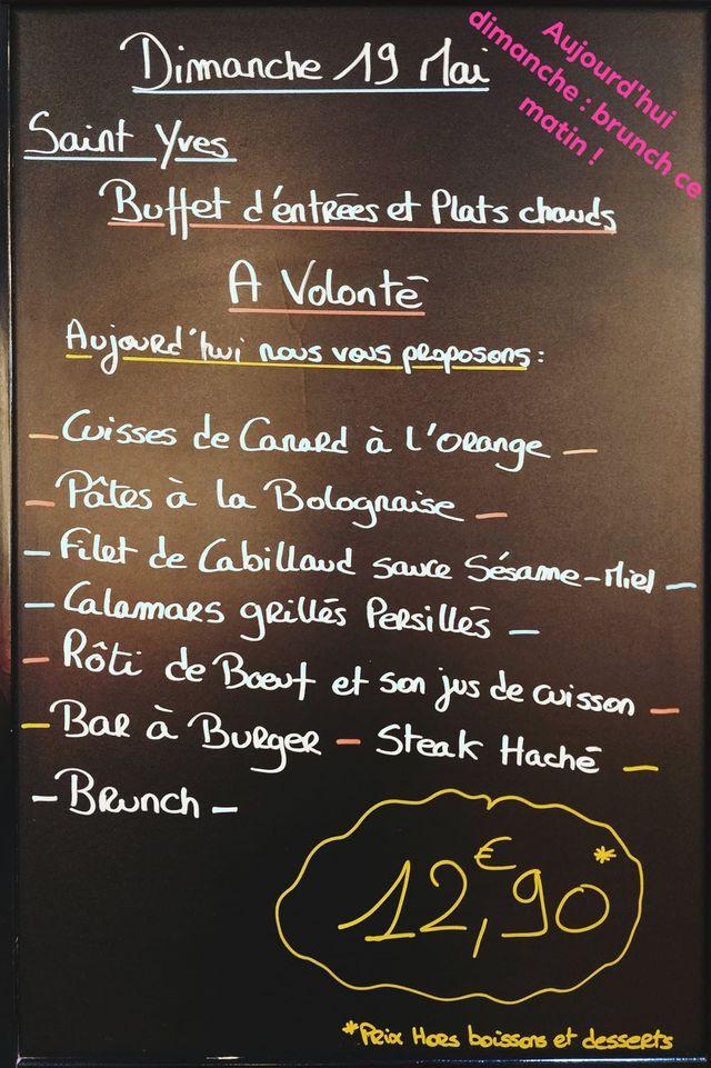 Menu au Les Comptoirs D'alice restaurant, Saint-Berthevin