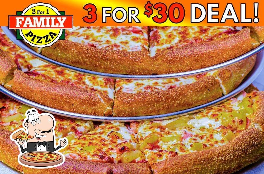 2 for 1 Family Pizza in North Battleford - Restaurant menu and reviews