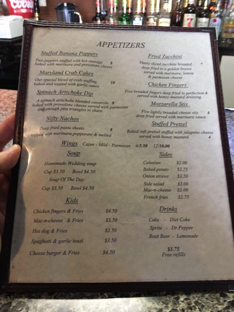 Menu at Grille 565 pub & bar, Bellevue