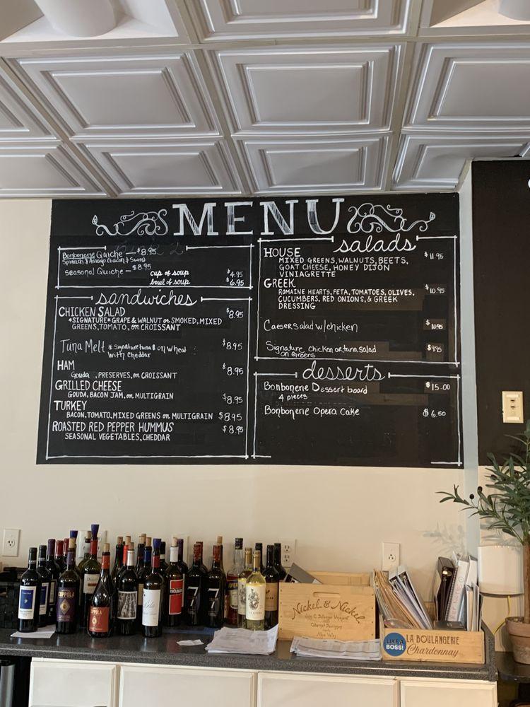 Menu at Z Place for Wine pub & bar, Montgomery