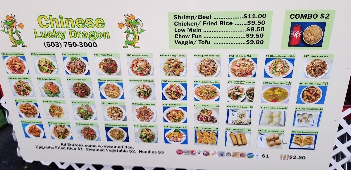 Menu at BGs Food Cartel restaurant, Beaverton