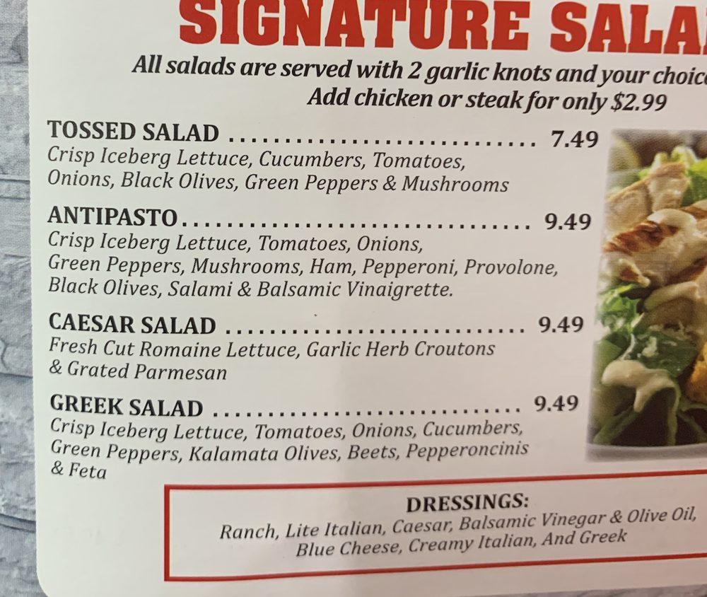 Menu at Hot Rocks Pizza pizzeria, Tampa