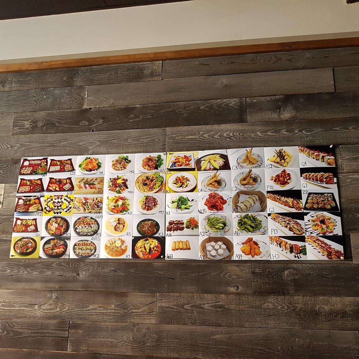 Menu at Nabi Sushi (formerly Downtown Diner) restaurant, Sackville, 3 ...