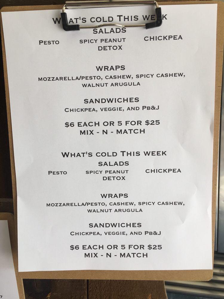 Menu at The Hens Roost restaurant, Bakersfield