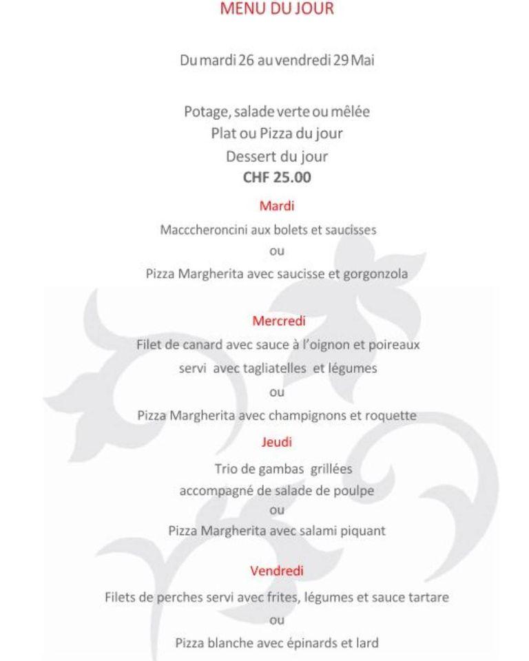Carta de Le Manoir Vionnaz, Vionnaz