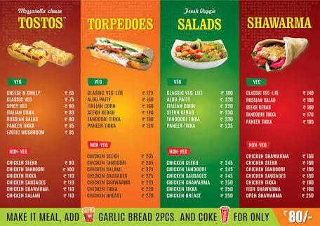 Menu at Baba Fast Food Centre, Secunderabad