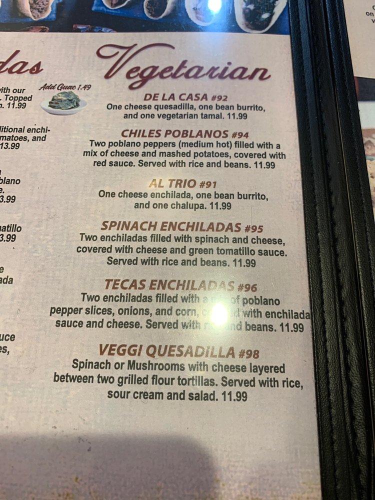 Menu at La Tonalteca - Scranton PA restaurant, Dickson City, 46 Viewmont Dr