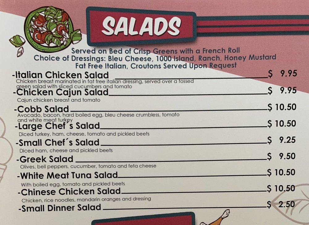 Menu at Tio's Cafe, Simi Valley