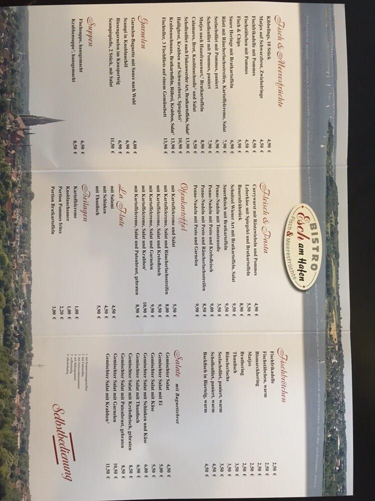 Speisekarte von Zander's Nordlicht restaurant, Schleswig