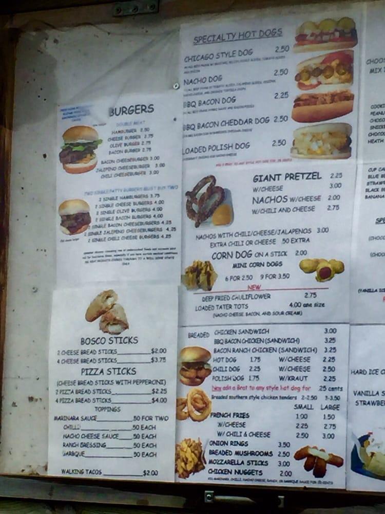 Menu at Dairy Ranch, Dorr