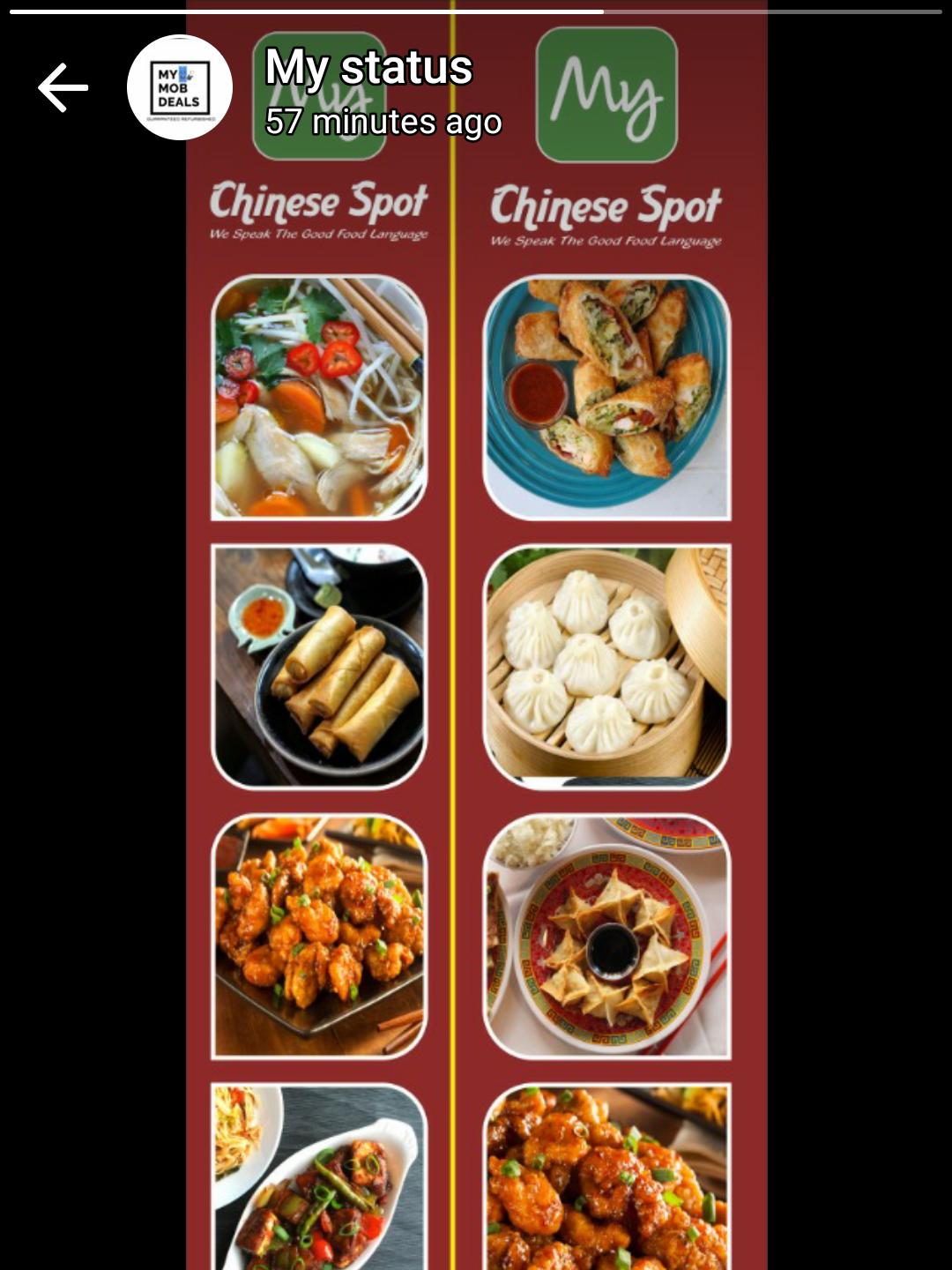 Menu at My Chinese Spot, New Delhi