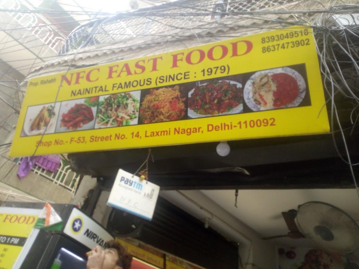 Menu at NFC Fast Food, Delhi
