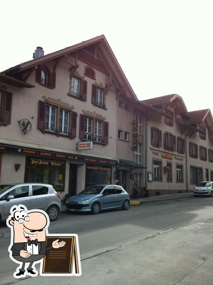 Hotel Restaurant National - Confiserie Philipp Blaser, Frutigen, Obere ...