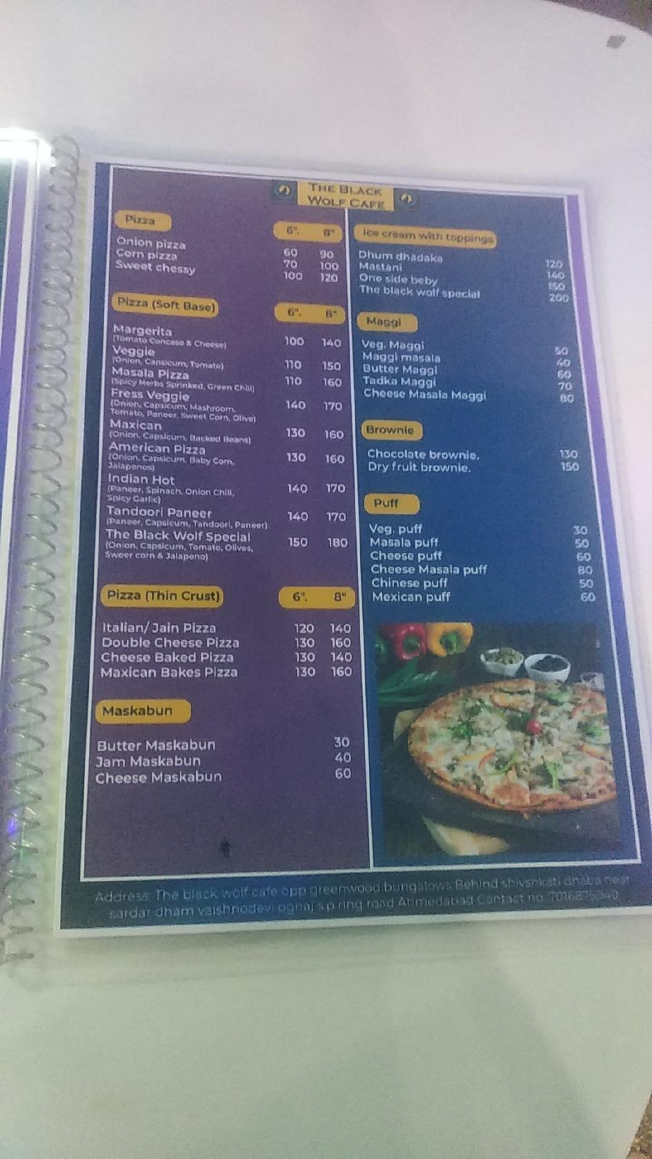 Menu at Bethak cafe, Ahmedabad, Garden City Rd