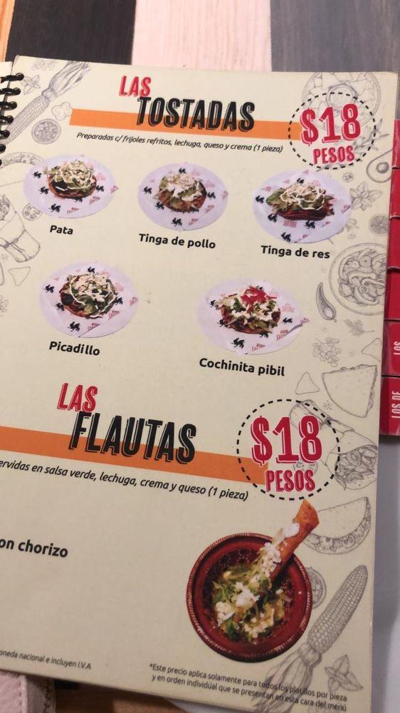 Menu at Botanero Santana pub & bar, Ciudad López Mateos