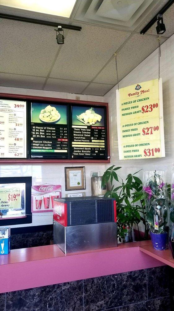 Menu at L.A. Chicken fast food, Richmond