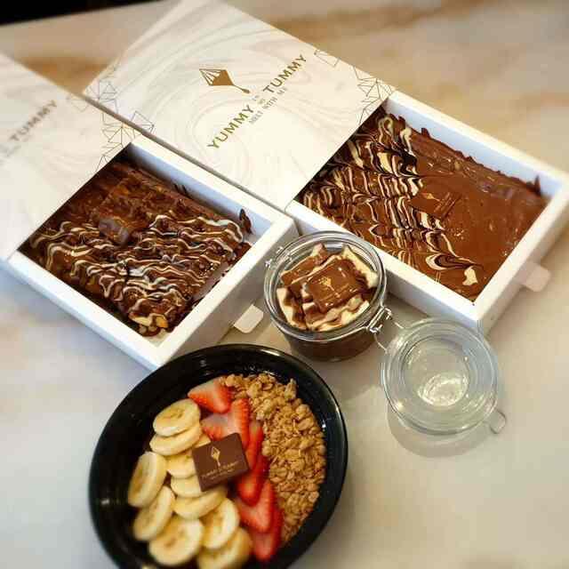 Menu at Yummy in My Tummy desserts, Sharjah, Opposite Old Defence Camp