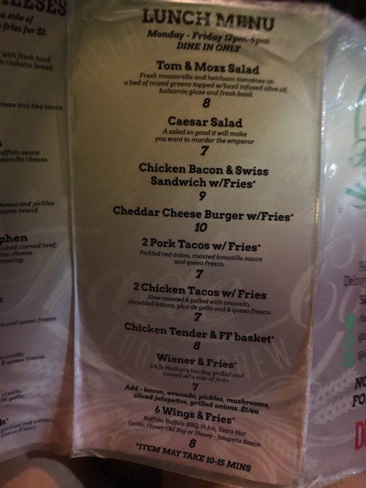 Menu at Beer Trade Co pub & bar, Delray Beach