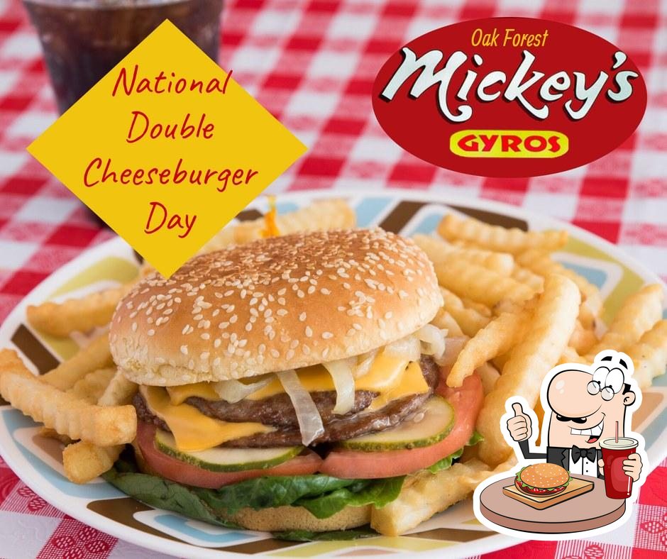 Mickey's Gyros II, 15221 S Cicero Ave in Oak Forest - Restaurant menu ...