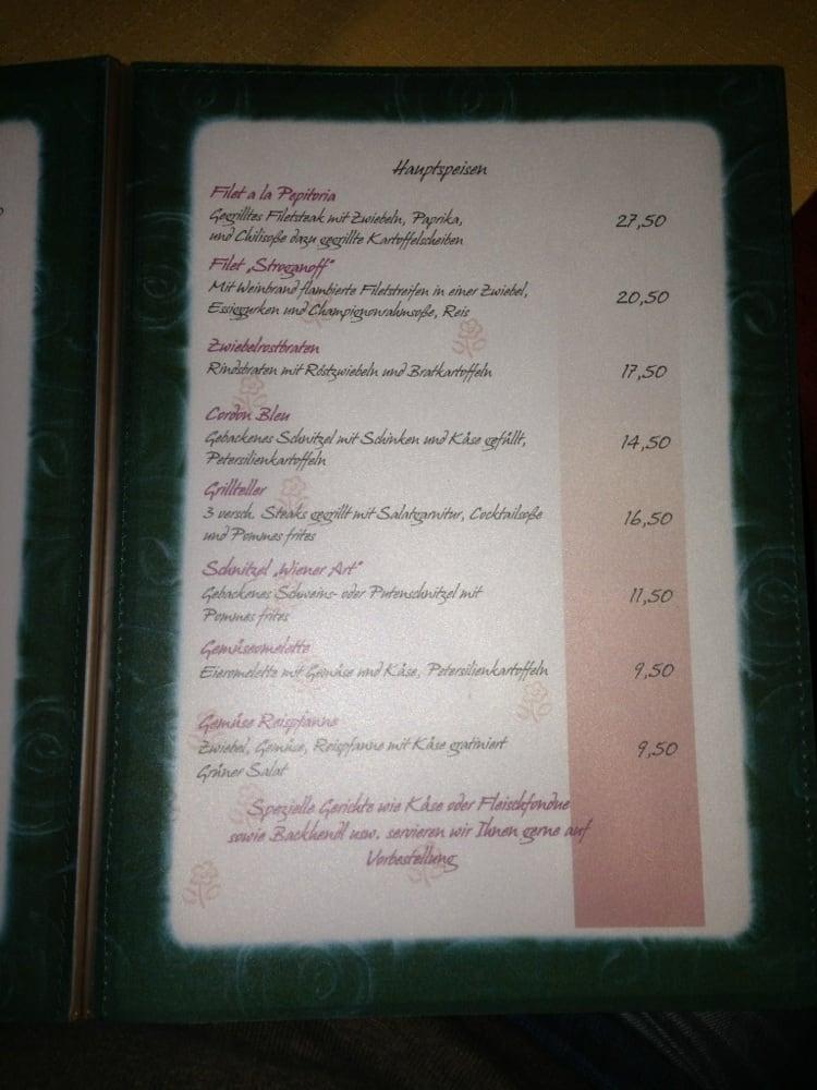 Speisekarte von STEAKHOUSE FRIESACHER, Schladming
