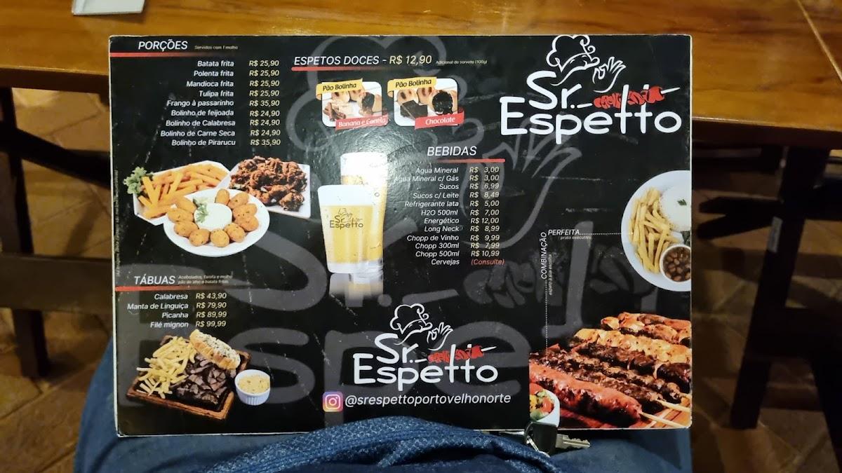 Menu em Sr Espetto Porto Velho - Norte restaurante, Porto Velho