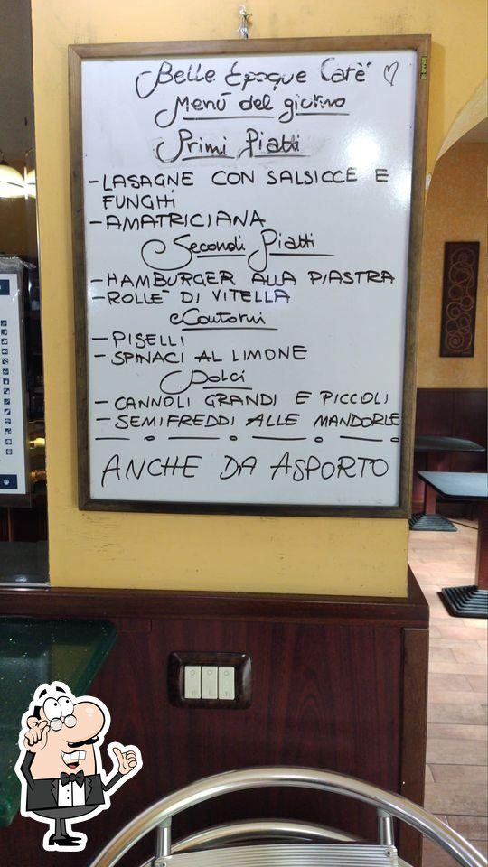 Belle epoque, passo corese Rome, Roma - Menu del ristorante, prezzi e ...