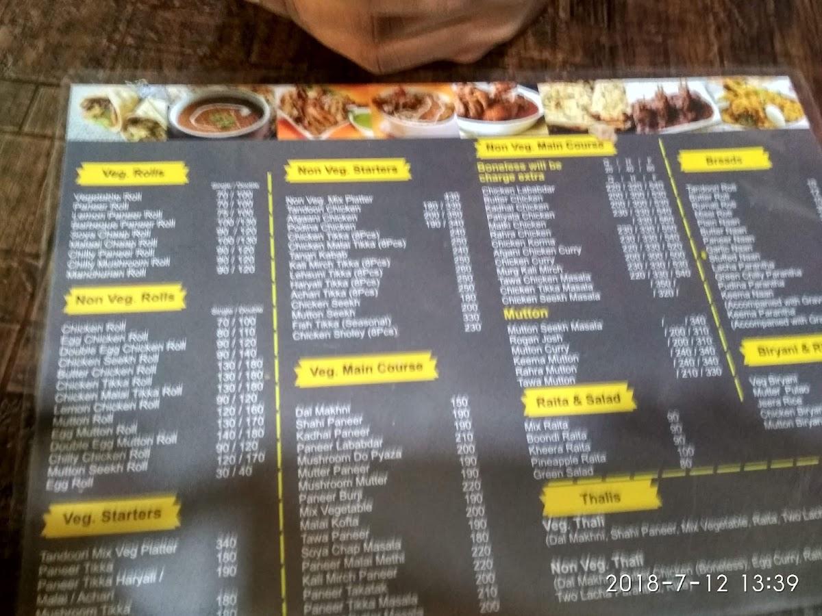 Menu at Wonder Taste Of Spices, New Delhi, Shop no.-50