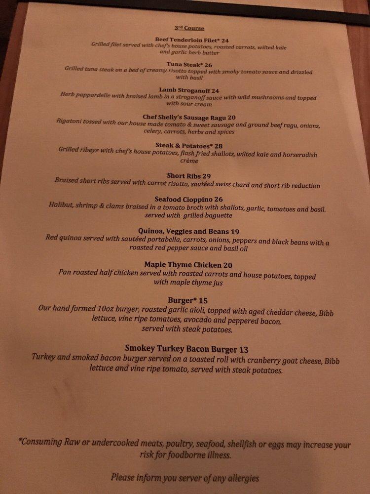 Menu at Chelsea Station Restaurant Bar & Lounge, Chelsea