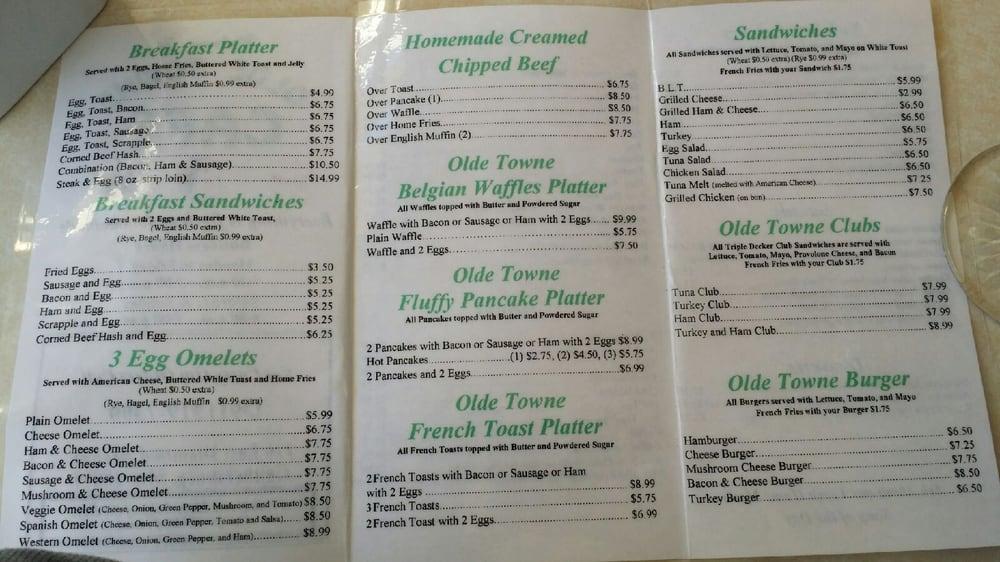 Menu at OTC Bar & Grille, Gaithersburg