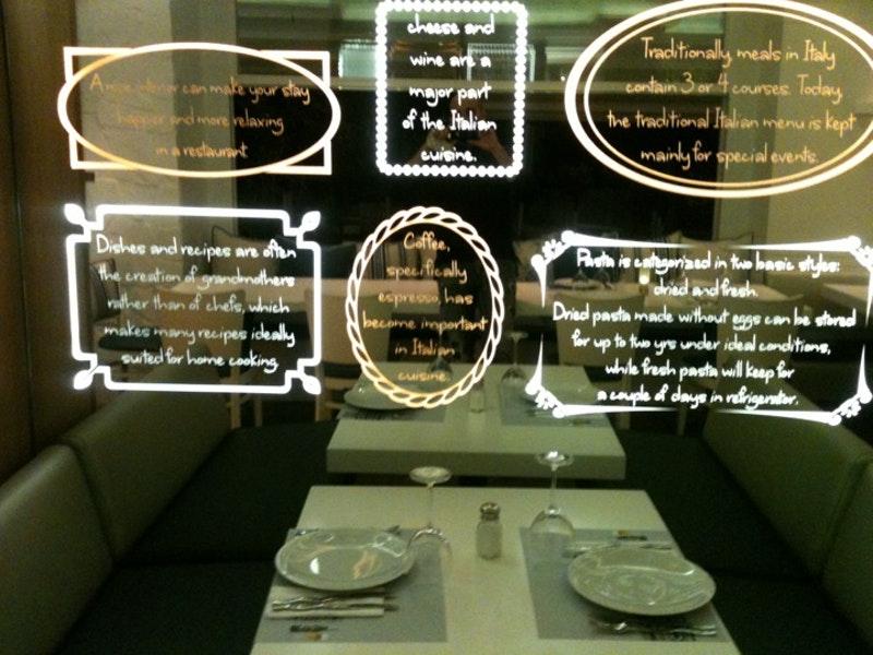 Menu at Codice Blu, Athens, Loukianou 32