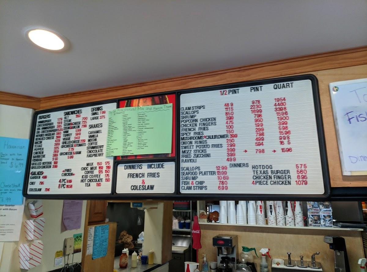 Menu at Hitchin Post restaurant, Claremont