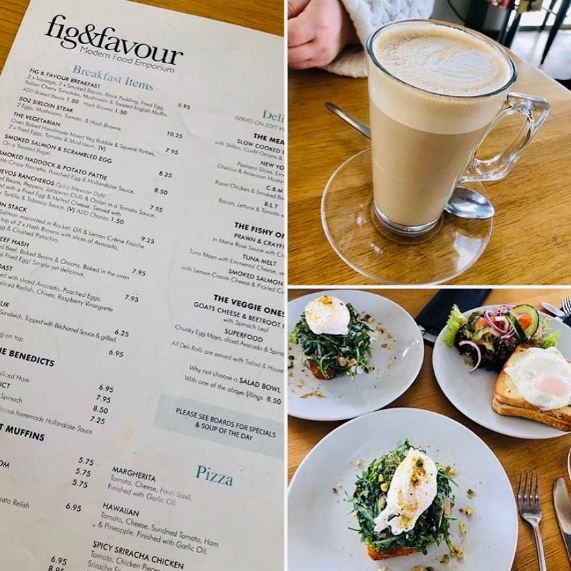 Menu at Fig & Favour restaurant, Hagley