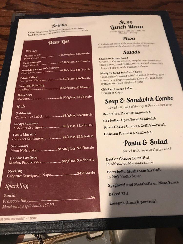 Menu at Samee's Pizza Getti Restaurant, Rockwall