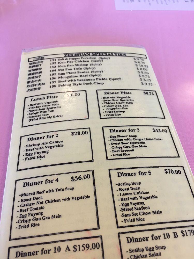Menu at Golden Wheel Chinese Restaurant, Aiea, 99-082 Kauhale St