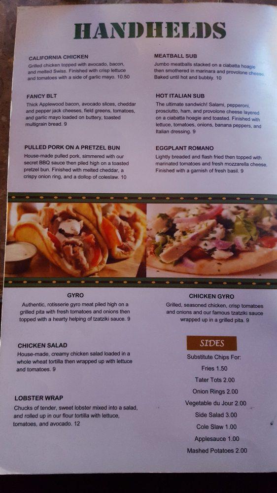 Menu at The Fairview Tavern pub & bar, Cleveland, Lorain Rd