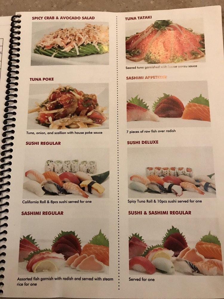Menu at Masa Sake Grill restaurant, Indianapolis, E 86th St